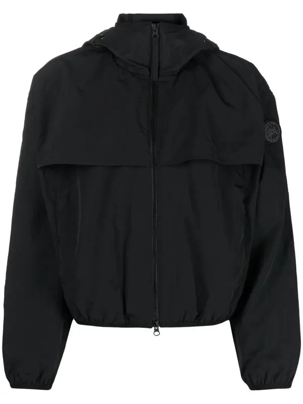 Canada Goose Sinclair Windbreaker Hooded Jacket - Black