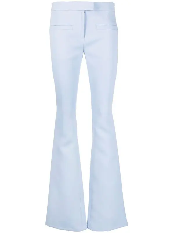COURREGES Flared Trousers - Blue