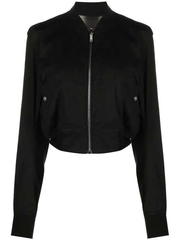 Rick Owens Cropped Bomber Jacket