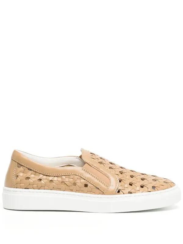 MADISON.MAISON Perforated Leather Sneakers