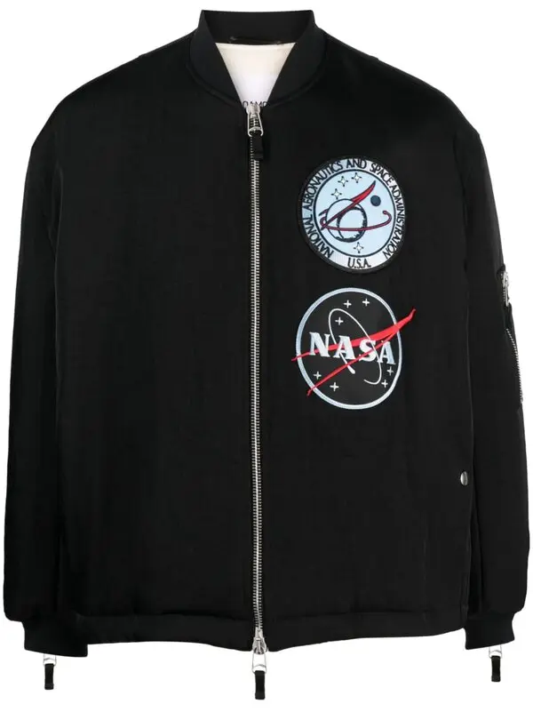 OAMC Logo-patch Cotton Bomber Jacket