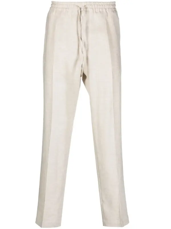 BRIGLIA 1949 Slim-fit Drawstring Trousers