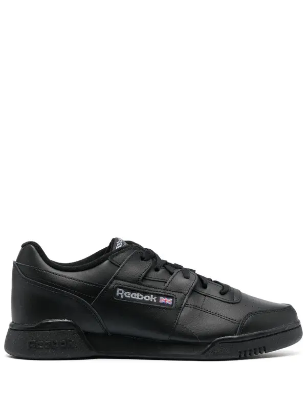 Reebok Logo-Tag Low-Top Sneakers - Black | Editorialist display picture 1