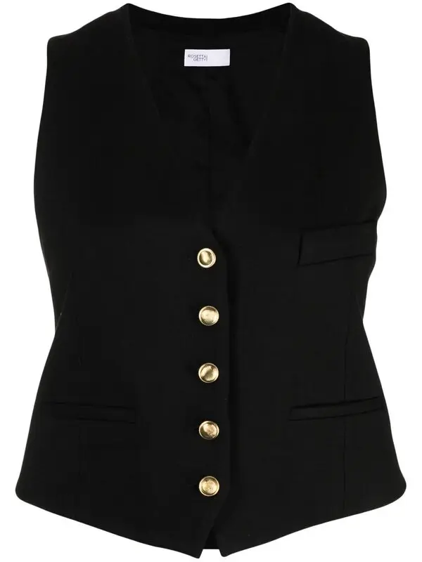 Rosetta Getty Single-breasted Tailored Vest