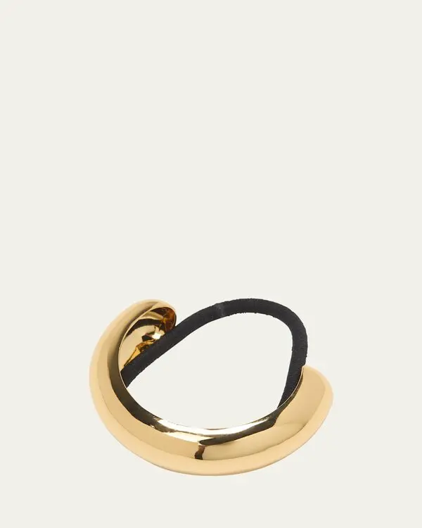 LELET NY Glossy Arch Hair Tie - Gold