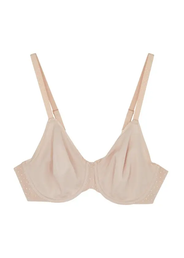 Wacoal Back Appeal Point D'esprit Underwired Bra - Rose