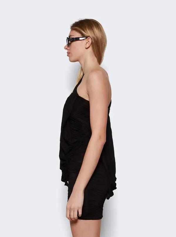 Rick Owens Edfu One-shoulder Mini Dress