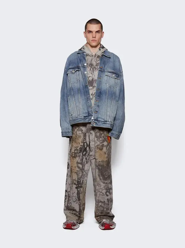 Balenciaga Denim Jacket - Sun Bleached Blue | Editorialist