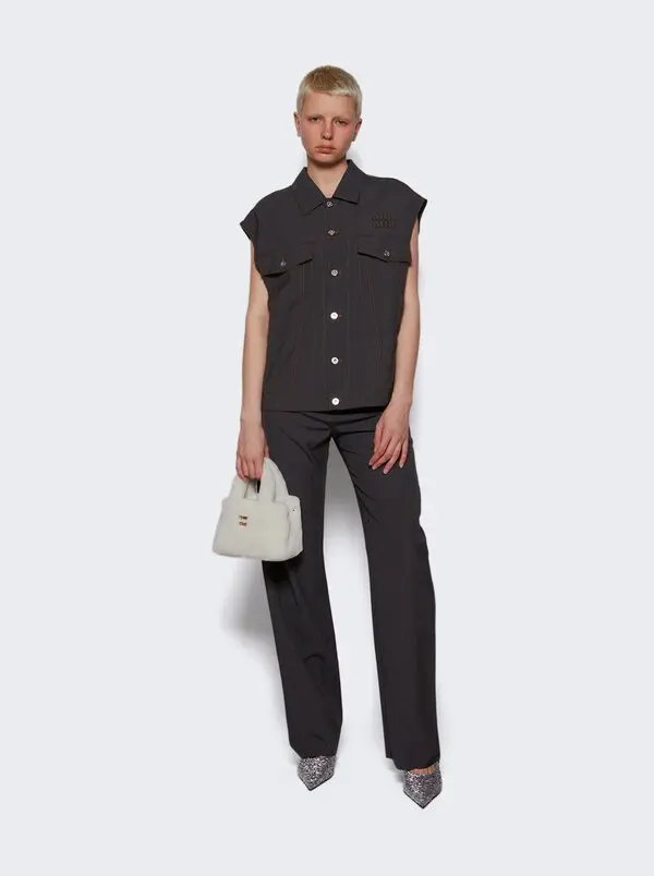Miu Miu Wool Superfine Outerwear Jacket
