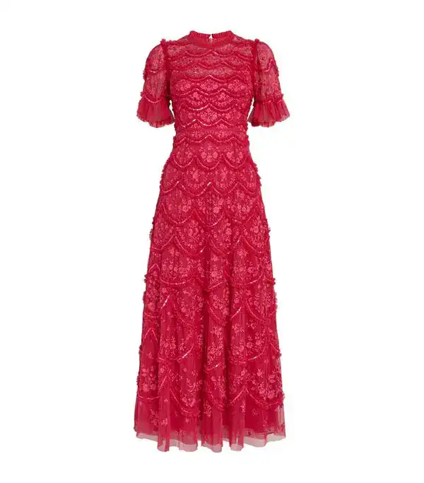 fitted lace wedding dress Macey Mini Dress