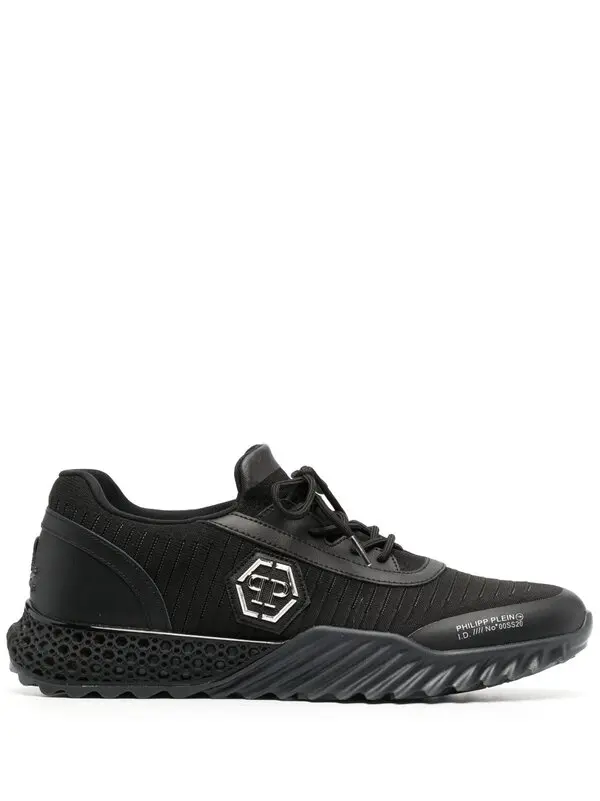 Philipp Plein Runner Hexagon Low-top Sneakers - Black