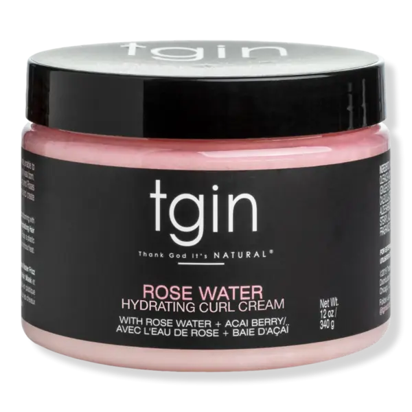 TGIN Rosewater Hydrating Curl Cream