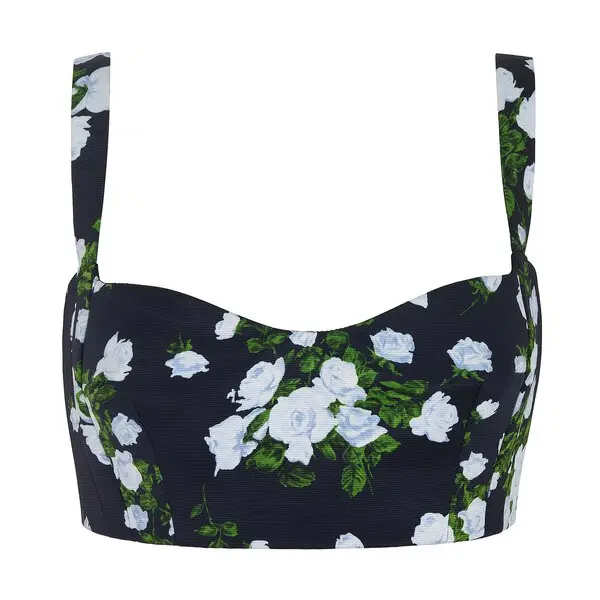 EMILIA WICKSTEAD X GOOP Elija Taffeta Faille Top
