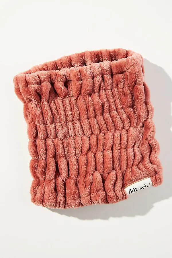 KITSCH Extra-wide Spa Headband - Dusty Rose