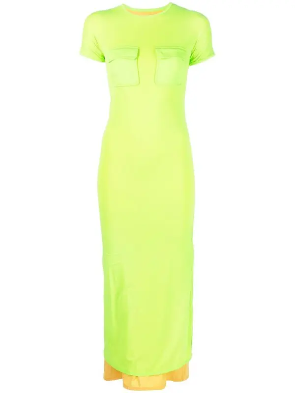 Sunnei Pocket-detail Midi Dress