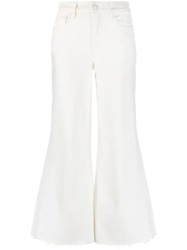 FRAME Flared Cropped Jeans