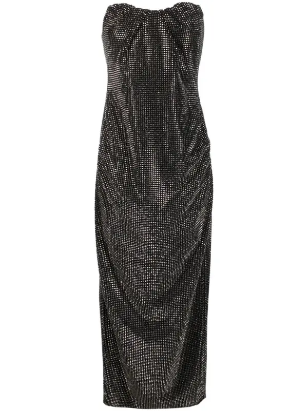Roland Mouret Stud-Embellished Maxi Dress In Black - 56% Off | Editorialist