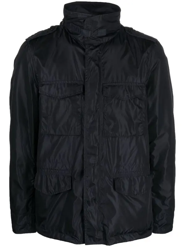 Aspesi Concealed-hood Windbreaker
