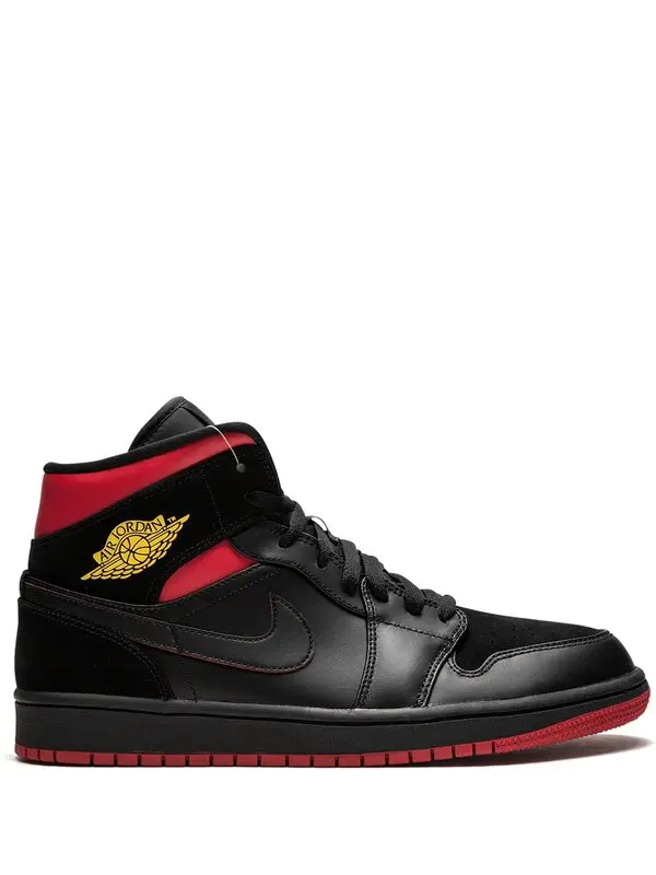 JORDAN Air 1 Mid Sneakers - Black