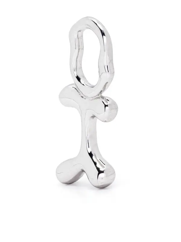 MARIA BLACK Fluent Letter I Charm - Silver