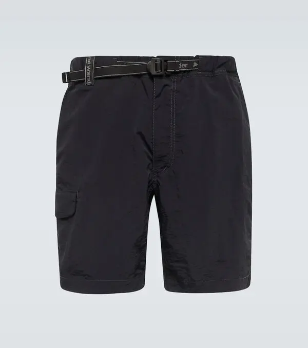 AND WANDER Ny Belted Shorts