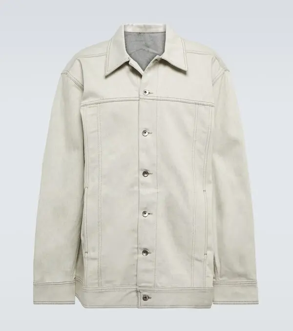 Rick Owens Denim Trucker Jacket