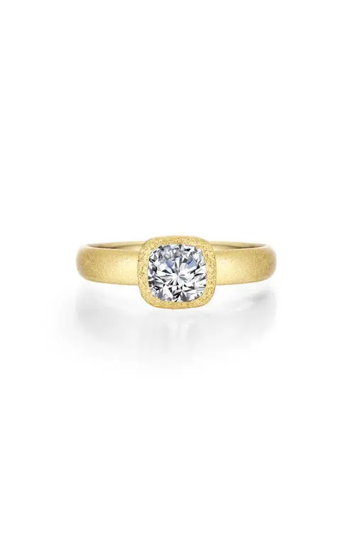 Lafonn Cushion Cut Simulated Diamond Solitaire Ring