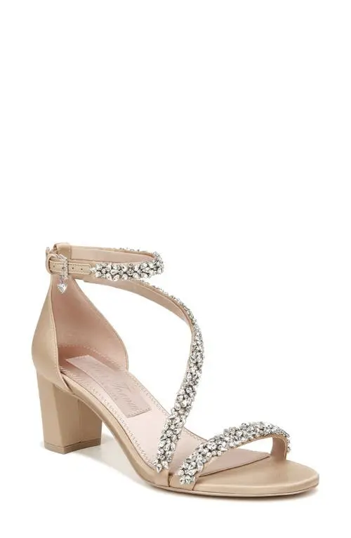 Naturalizer Pnina Tornai For Ankle Strap Sandal - Beige Fabric
