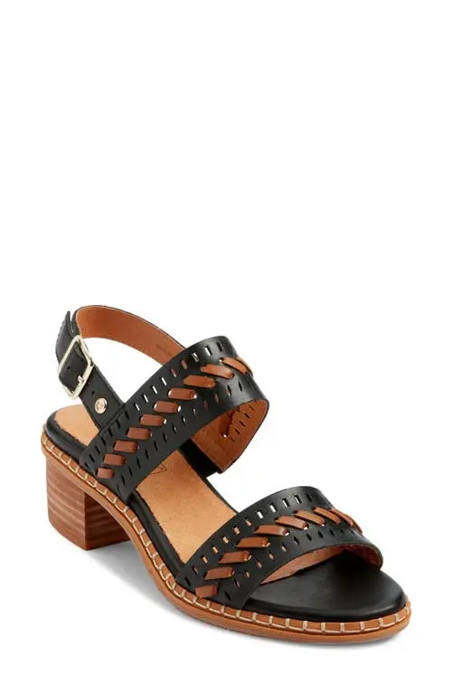 Pikolinos Blanes Slingback Sandal - Black