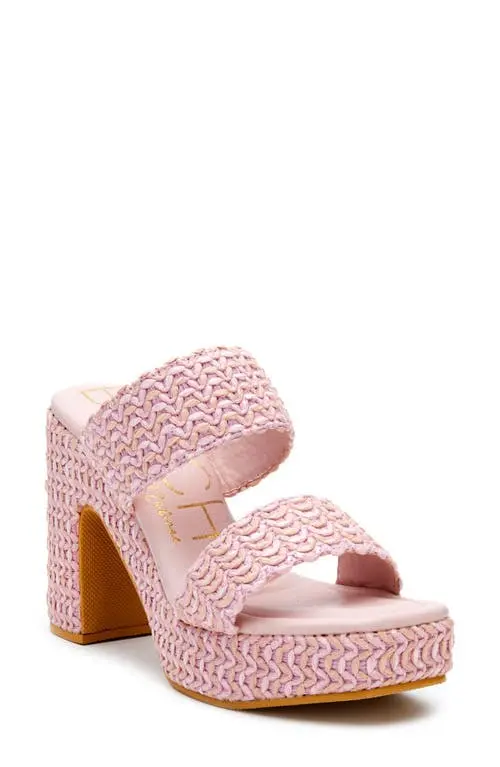 Matisse Gem Platform Als - Pink | Editorialist
