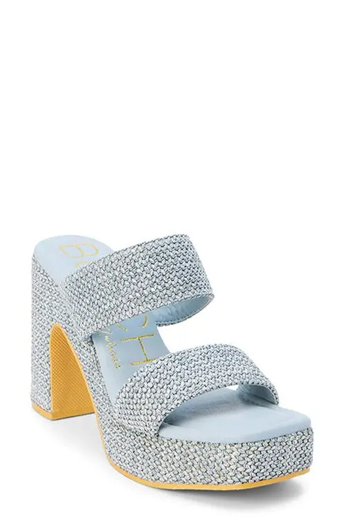 Matisse Gem Platform Sandals - Slate