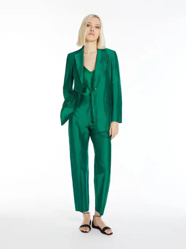 black dress with mint green shoes Women's Emerald Green Suit – StudioSuits