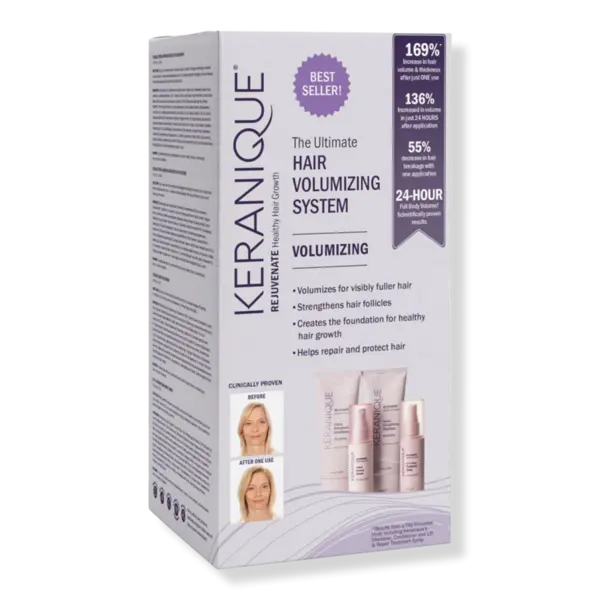 KERANIQUE Volumizing Complete Hair Revitalizing System