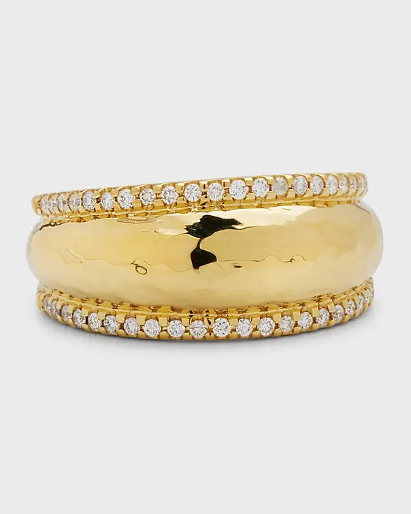 Ippolita Classico 18k Yellow Diamond Ring