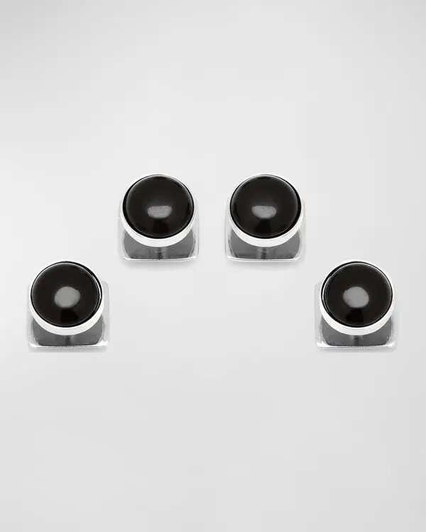 CUFFLINKS, INC. Onyx Shirt Studs