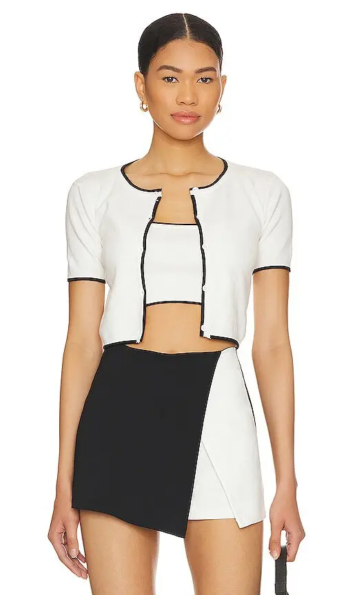 Majorelle Amy Cardi Set - White