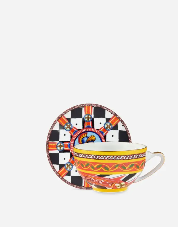 Dolce & Gabbana Porcelain Tea Set - Multicolor