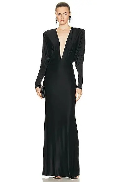 sparkly mini dress long sleeve Demure Long Sleeve Open Back Dress Sequin Blush main image 1