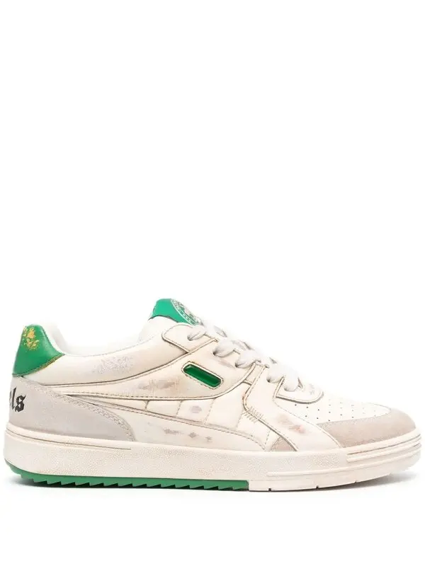 Palm Angels University Low-top Sneakers - White