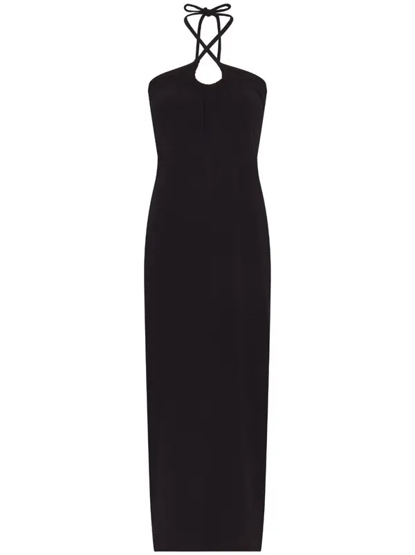Proenza Schouler White Label Knit Maxi Dress In Black - 65% Off |  Editorialist