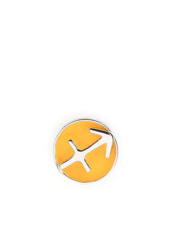 MARIA BLACK Sagittarius Pop Coin Charm - Silver