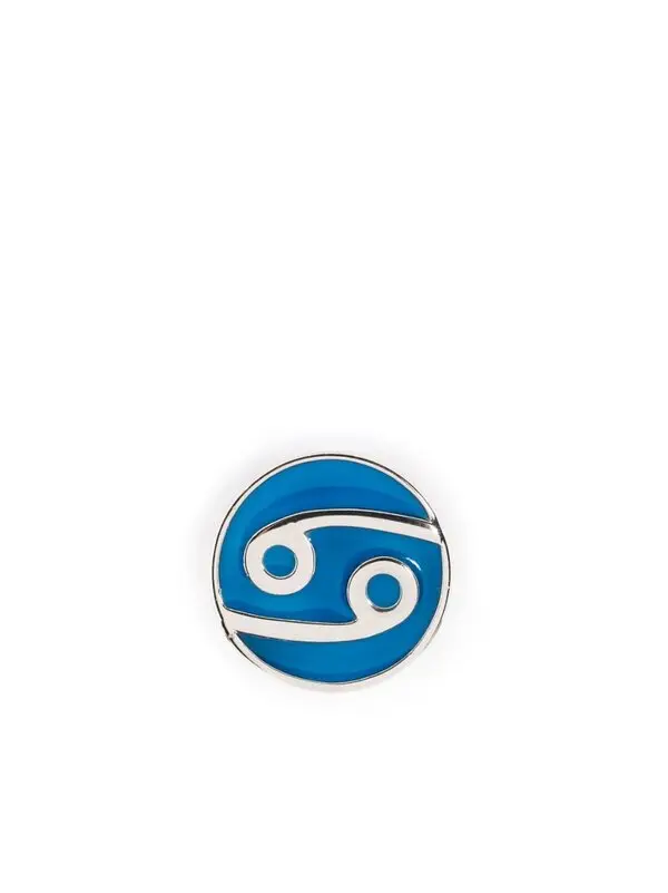 MARIA BLACK Cancer Pop Coin Charm - Silver