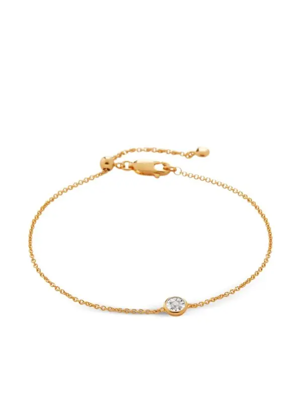 Monica Vinader 18kt Vermeil Siren Fine-Chain Bracelet In Gold 50