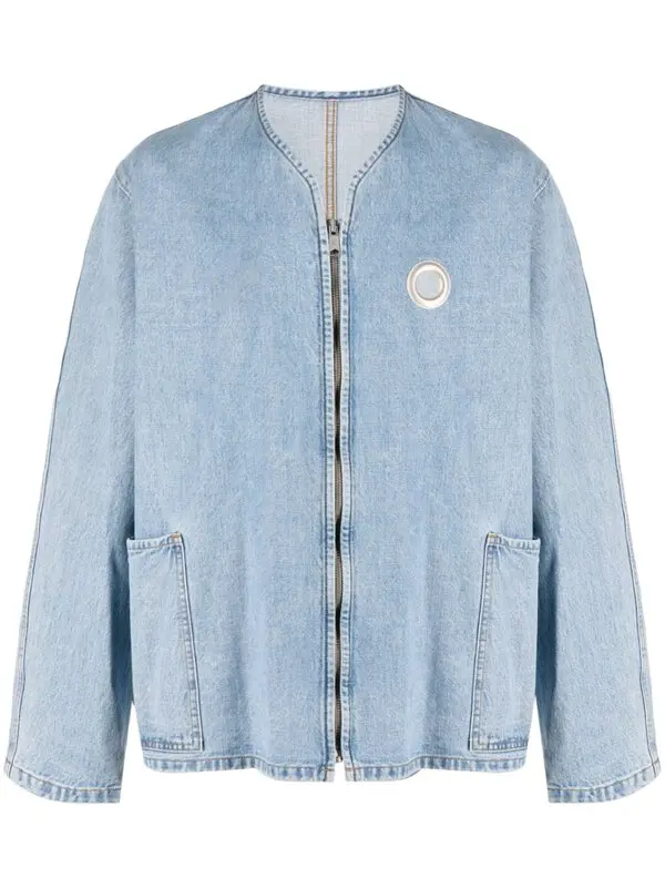 CRAIG GREEN Zip-up Denim Jacket