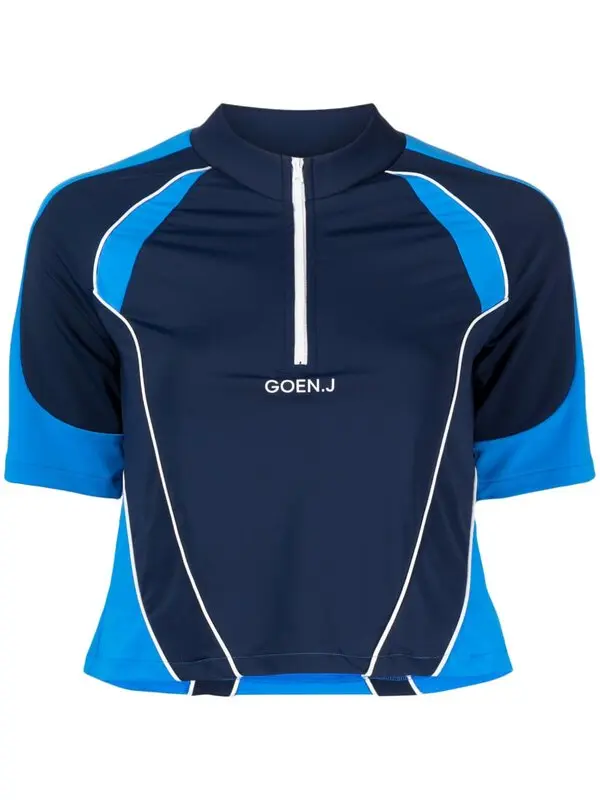 Goen.j Colour-block Top