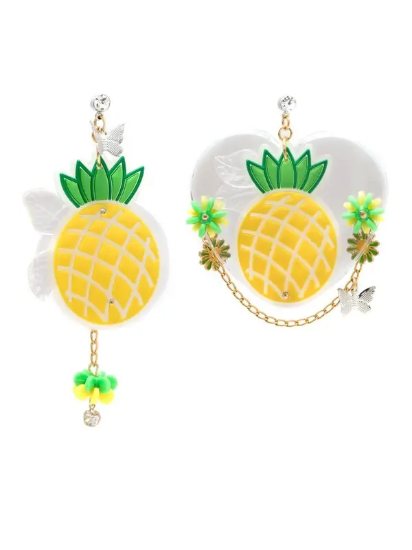 AMIR SLAMA Pineapple Drop Earrings