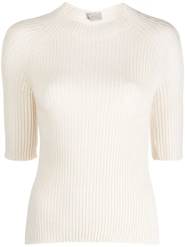 MRZ Three-quarter Sleeve Ribbed Top