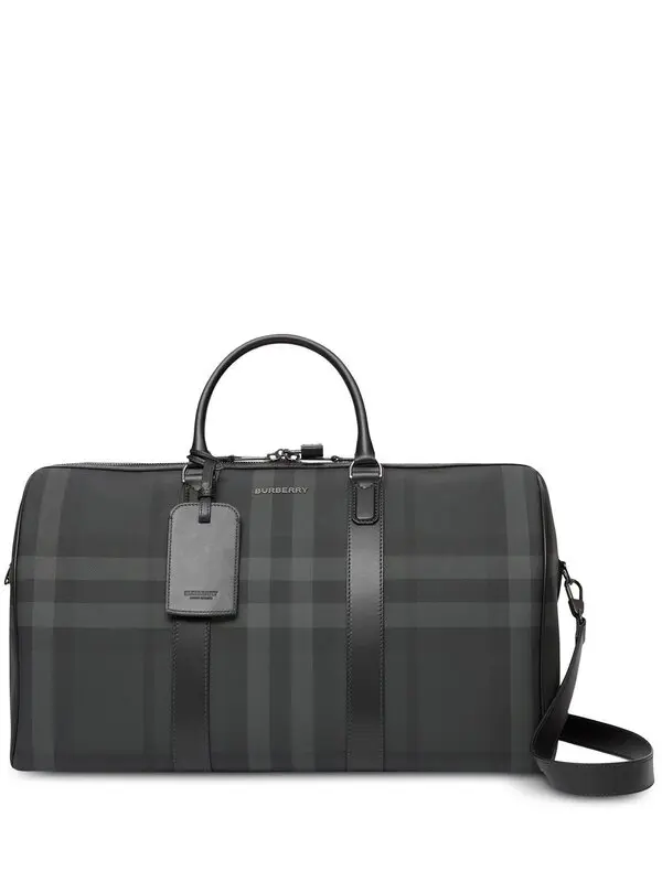 Burberry Check-pattern Holdall