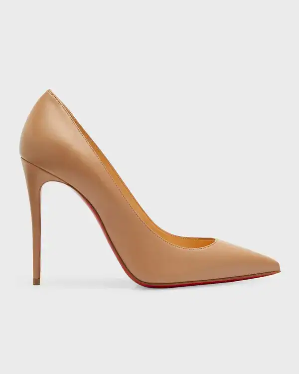 Christian Louboutin Kate 100mm Pumps Blush Editorialist