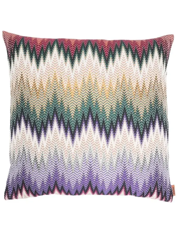Missoni Woven-zigzag Cushion